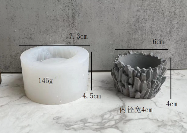 Buy Jesmonite Silicone Molds: Perfect for Cement & Concrete Crafts ...