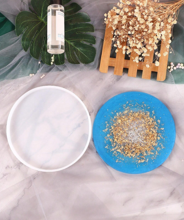 Circle Silicone Molds for Resin Art (4 Variants) — Resinarthub