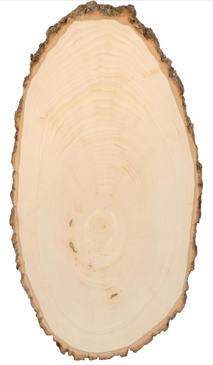 Oval Shaped Wood Slice for House Sign Board — Resinarthub