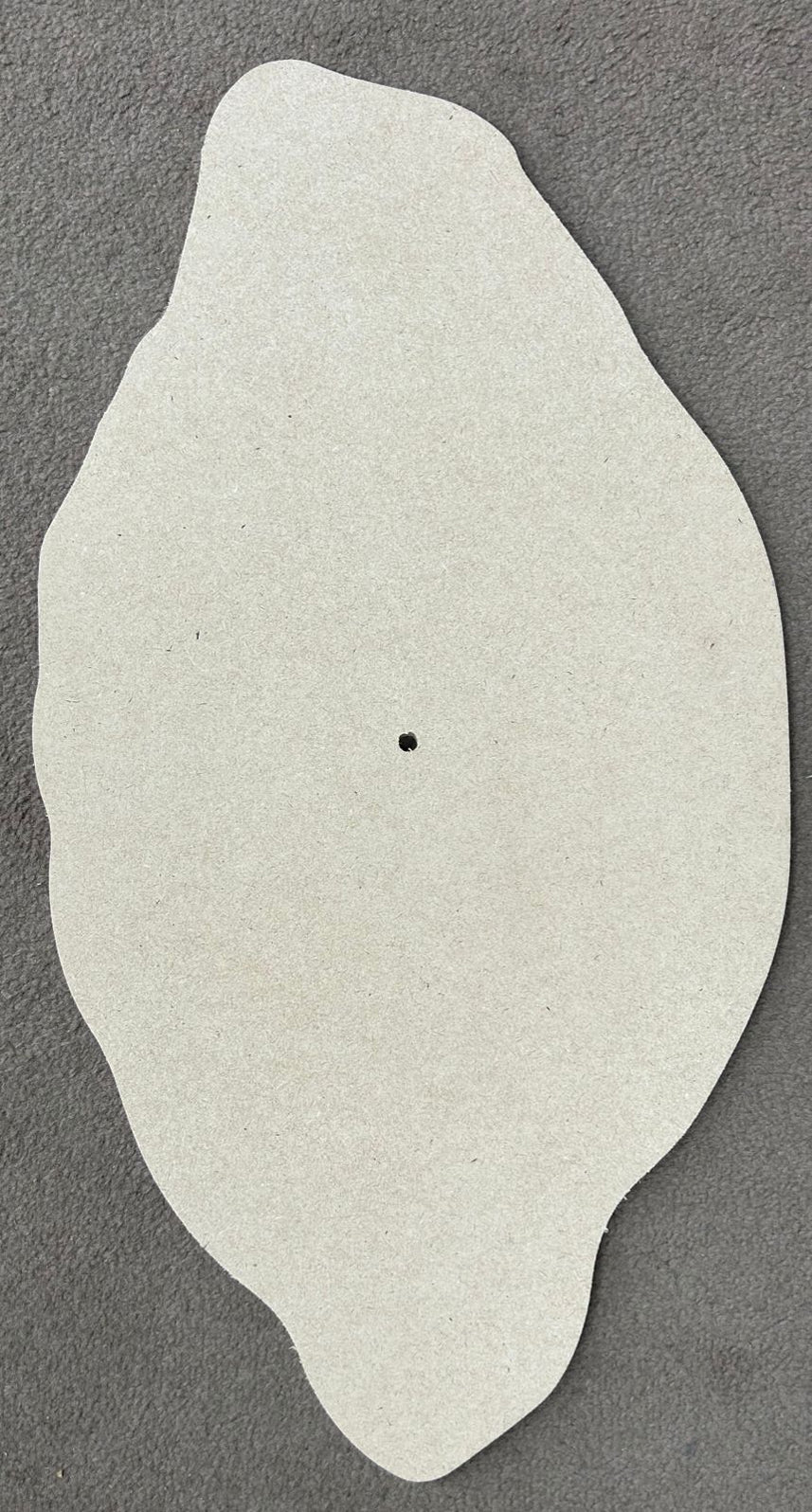 Cloud Shape MDF Clock Board — Resinarthub