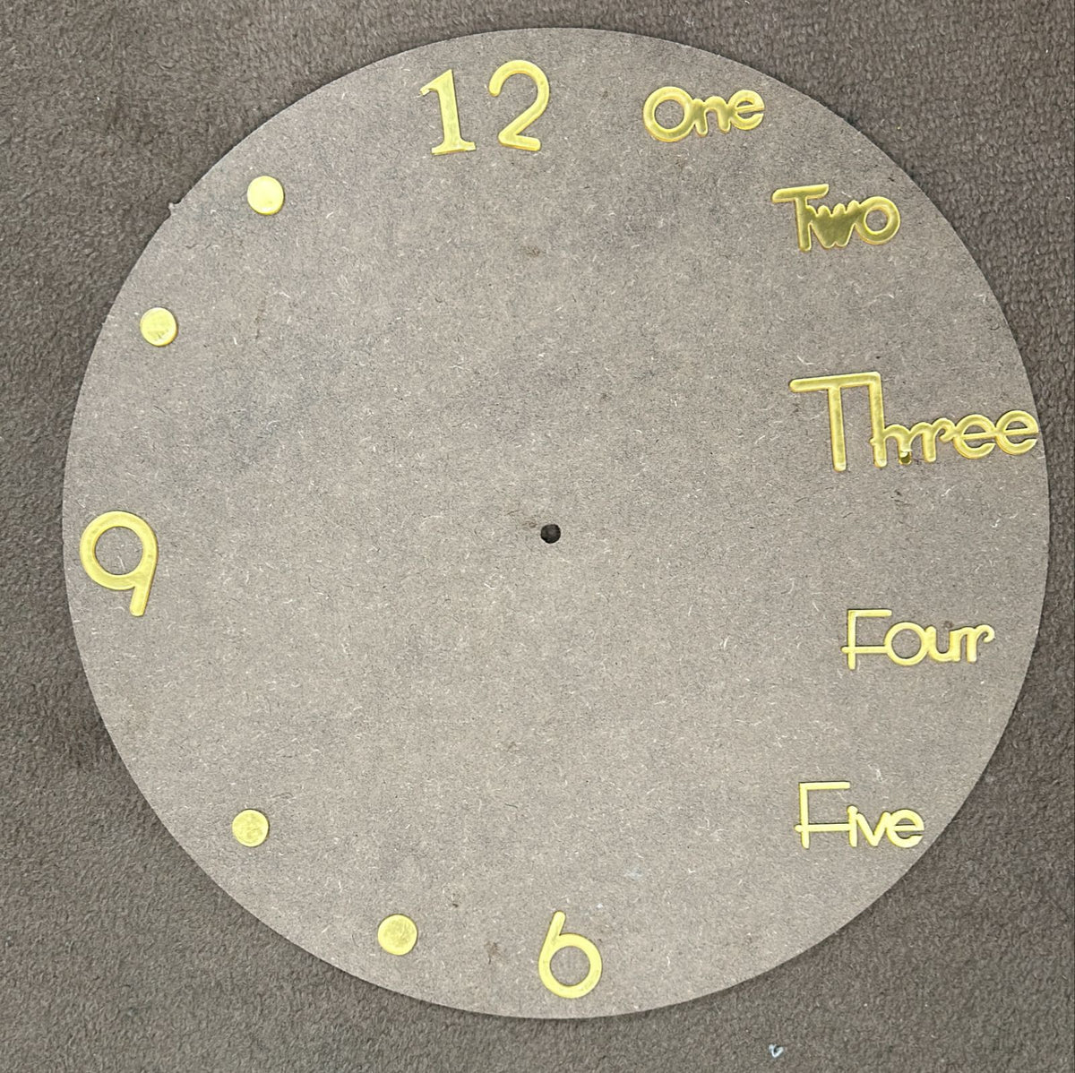 Clock Numerals with Words ,Numbers and Dots for Resin Art — Resinarthub