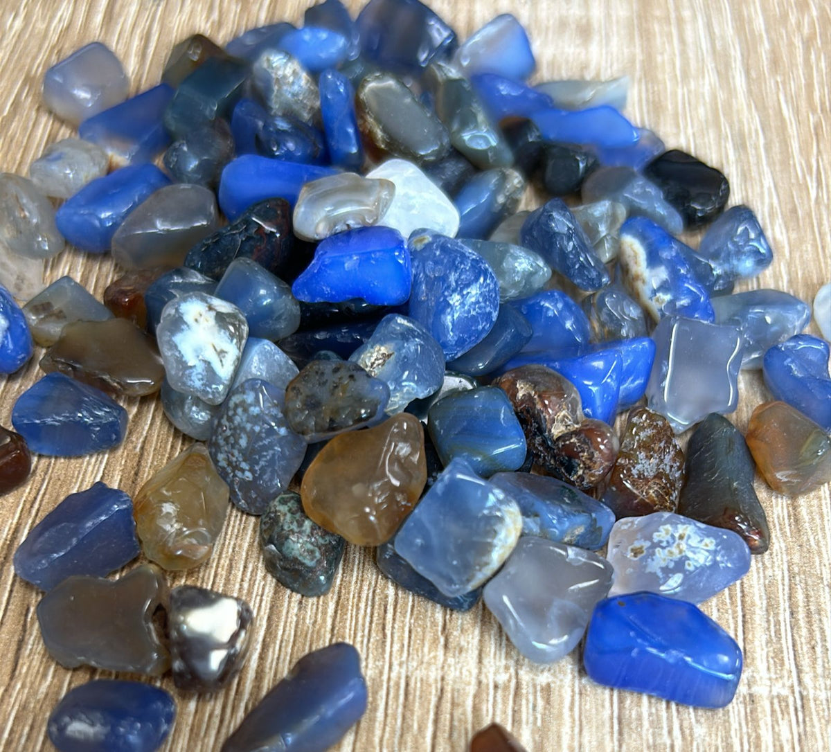 Lazurite Colored Stones for Resin Art — Resinarthub