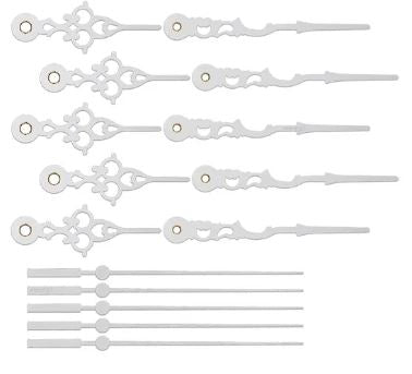 White Antique Clock Hands/ Needles for Clock Making — Resinarthub