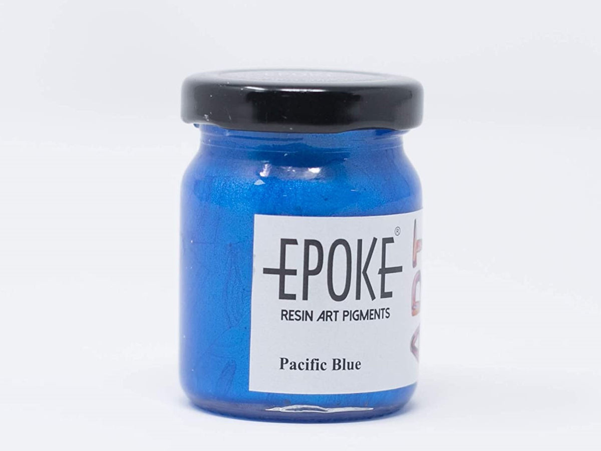 Pacific Blue Art Resin Metallic Gel in Dubai, UAE - Resinarthub.ae