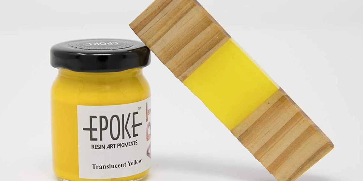 Yellow Color Translucent Resin Pigments in Dubai, UAE — Resinarthub